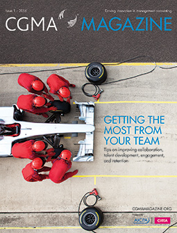 CGMA Magazine, Issue 1 - 2016