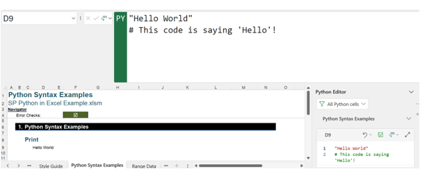 An introduction to Python in Excel: Part 1