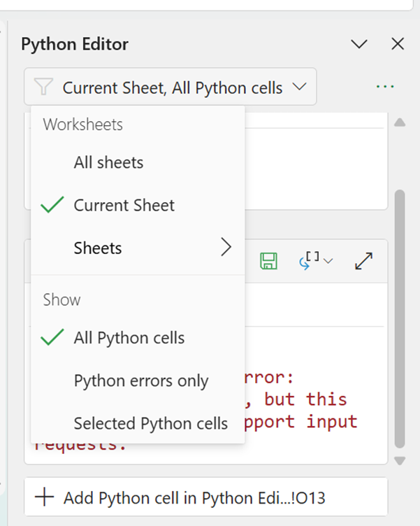 Introduction to Python in Excel: Part 3